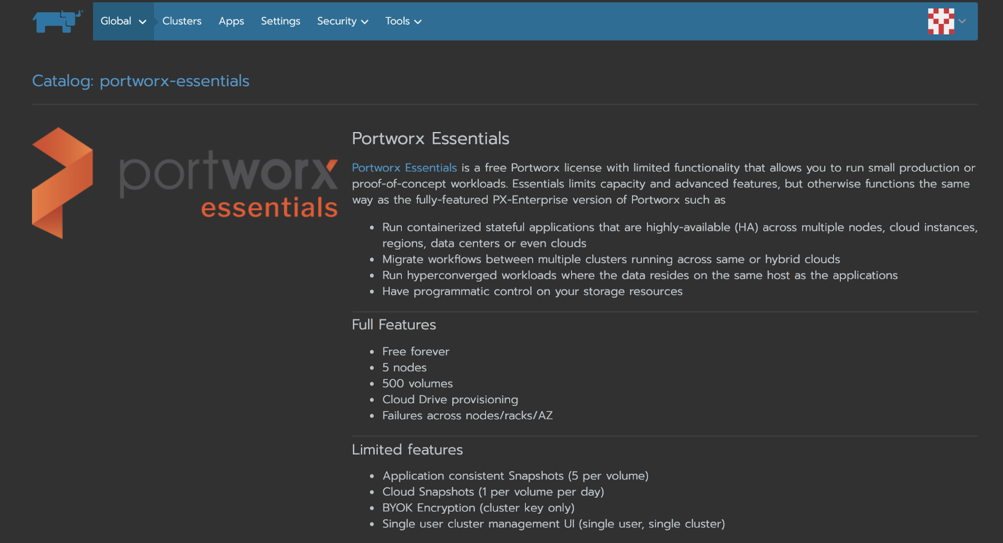 Portworx Essentials now available in the Rancher catalog and OpenShift ...