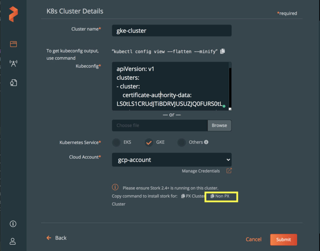 Cross-cloud Data Protection using PX-Backup - Migrate your applications from GKE to EKS | Portworx