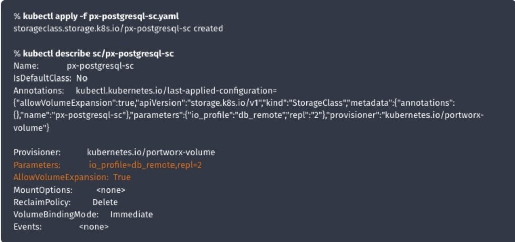 Getting Started With The Edb Postgresql Database Kubernetes Operator And Portworx Storage Portworx 4689