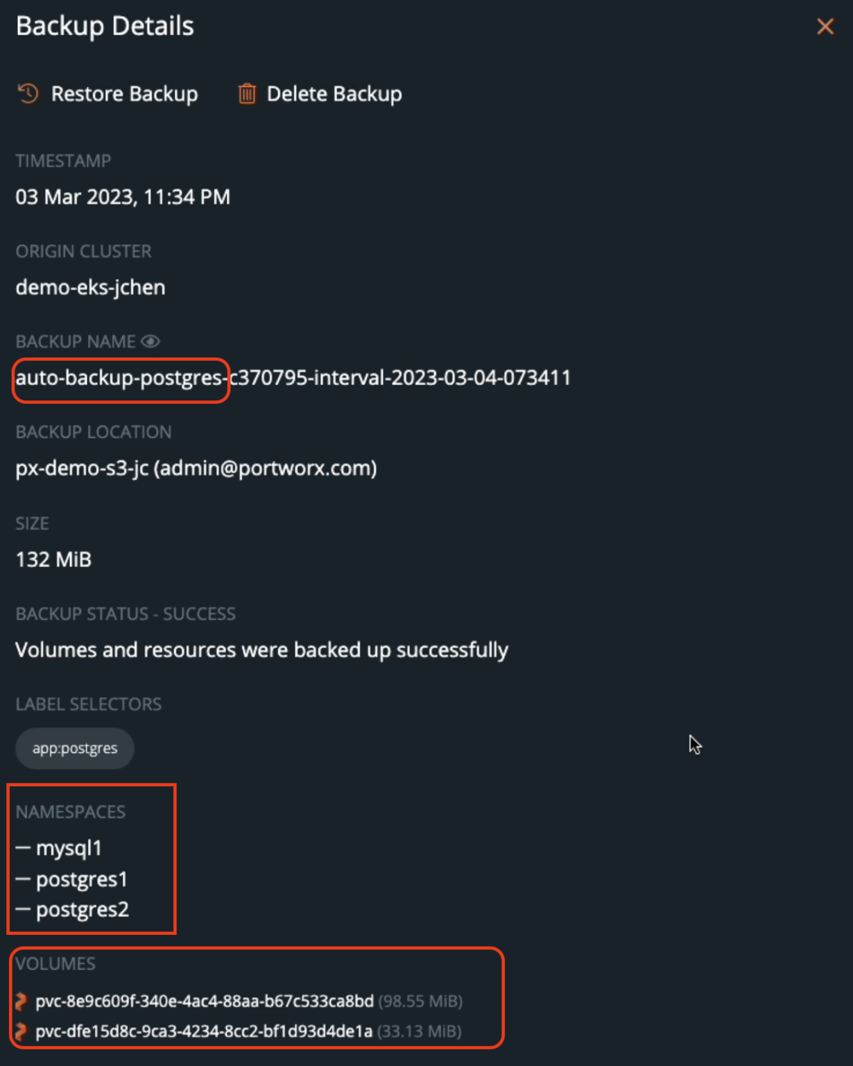 Kubernetes Data Protection Automated By Portworx Portworx